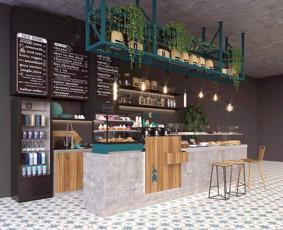 Thiết kế quầy pha chế cafe - Sản Xuất Thi Công & Thiết Kế Nội Thất Uy ...