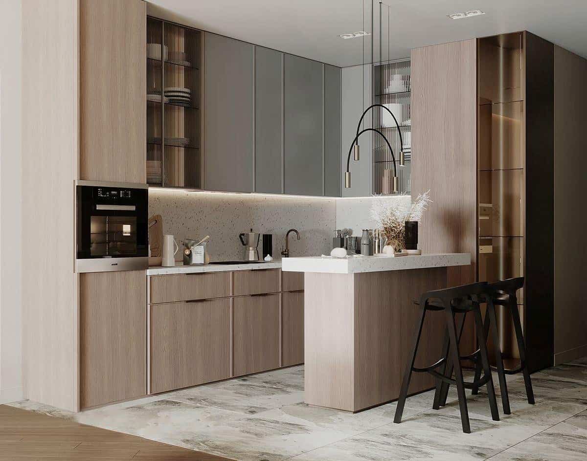 65+ Mẫu quầy bar mini cho gia đình - Thiết Kế Thi Công BLUECONS